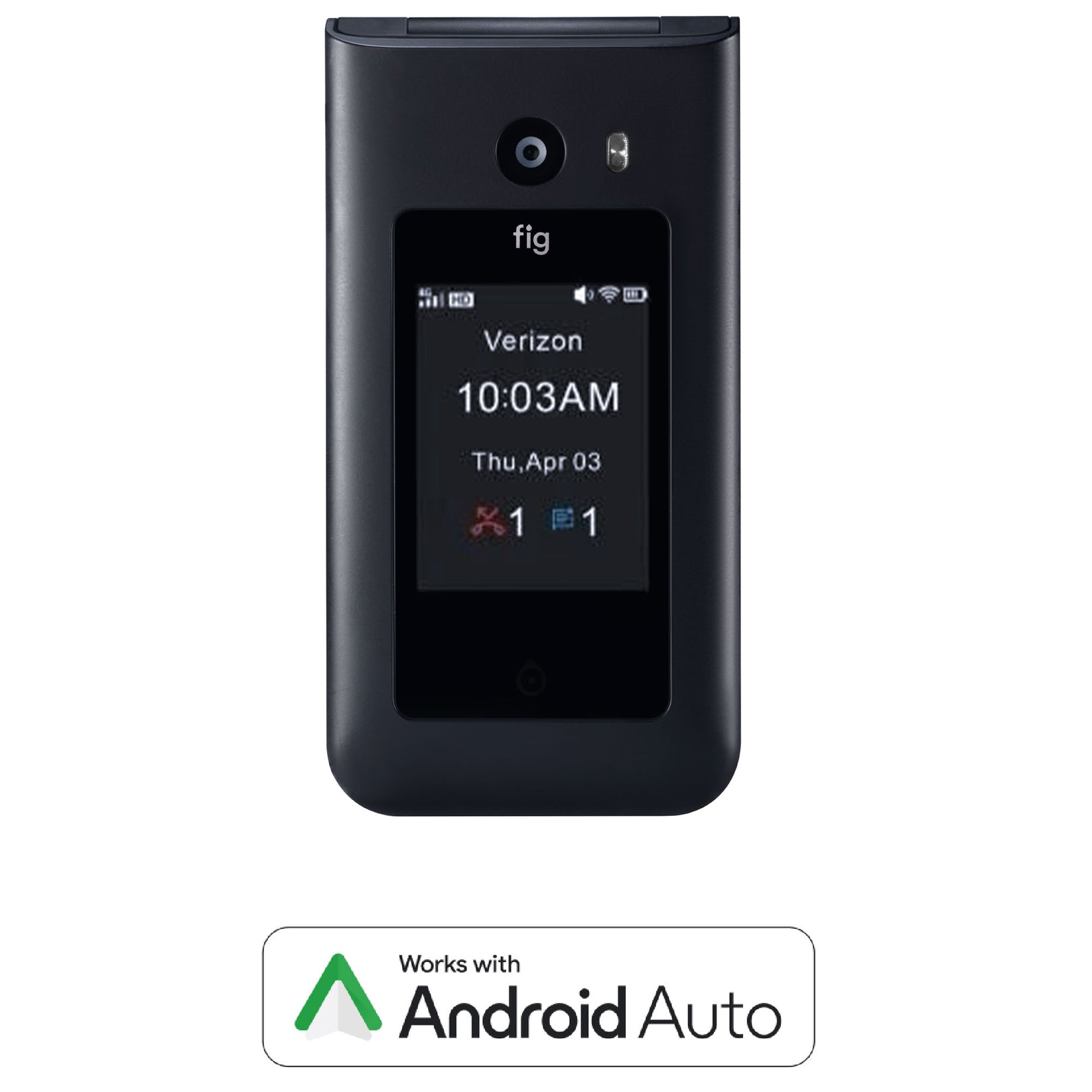 Fig Core (Android Auto, Talk & Text, Non-Touch Screen) – FIG Phones