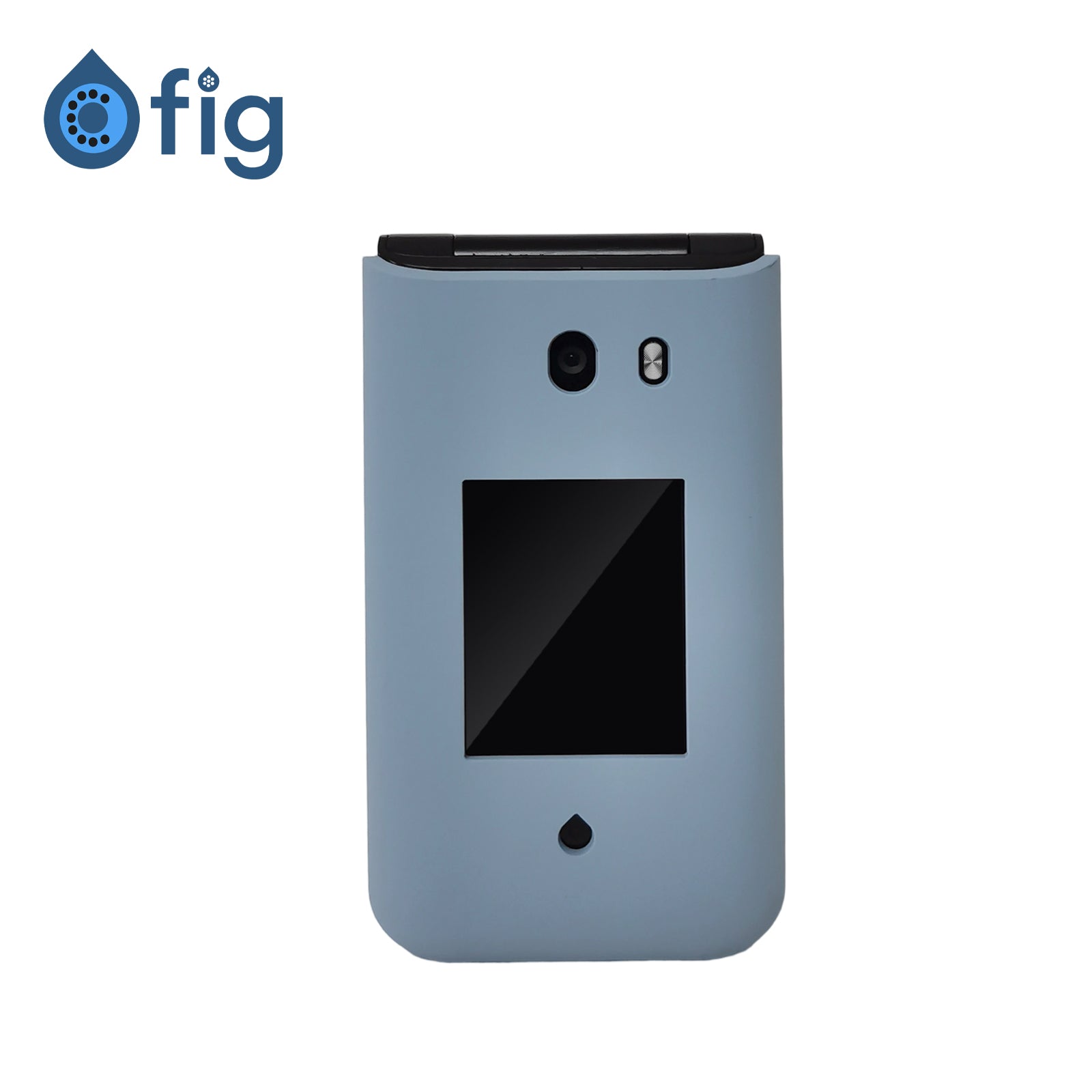 Fig Core Liquid Silicone Case - Light Blue – FIG Phones