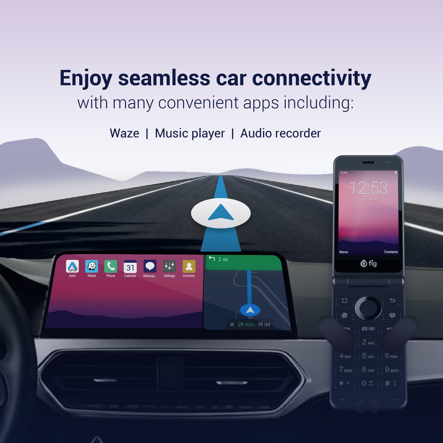 Fig Flip II Pro - Android Auto Edition – FIG Phones